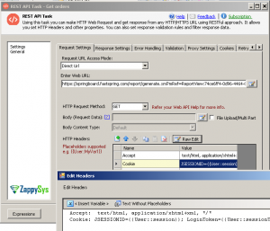 Working with HTTP Cookies in SSIS or ODBC | ZappySys Blog