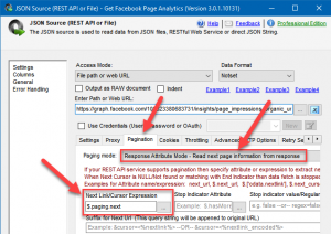 How to get data from Facebook in SSIS using REST API | ZappySys Blog