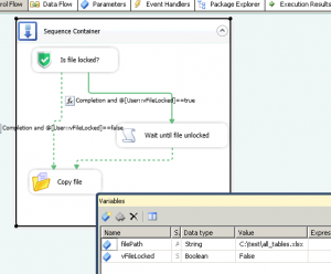 SSIS check file is locked and wait until file is unlocked (C# Script) | ZappySys Blog