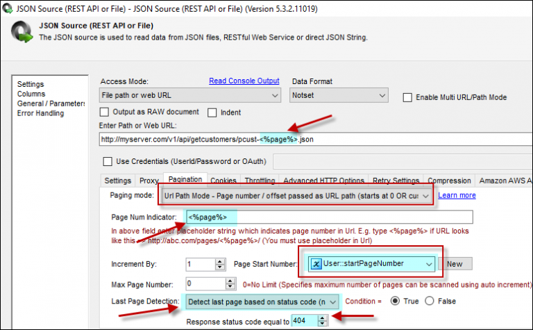 How to do REST API Pagination in SSIS / ODBC Drivers | ZappySys Blog
