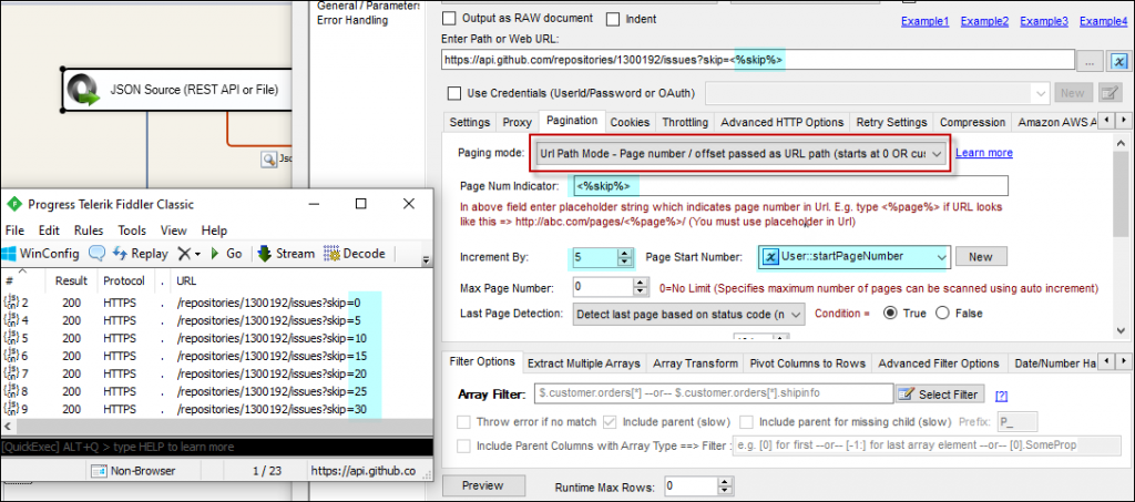 How to do REST API Pagination in SSIS / ODBC Drivers | ZappySys Blog