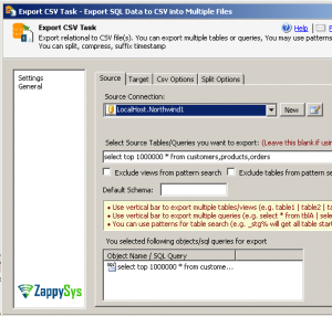 Loading Data From Sql Server To Amazon S3 In Ssis Split Files Gzip Zappysys Blog