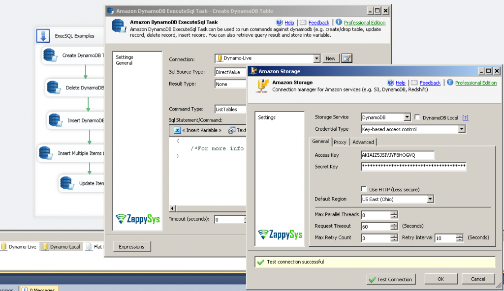 How to Read / Write Amazon DynamoDB in SSIS | ZappySys Blog