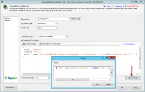How to call MongoDB JavaScript using SSIS | ZappySys Blog