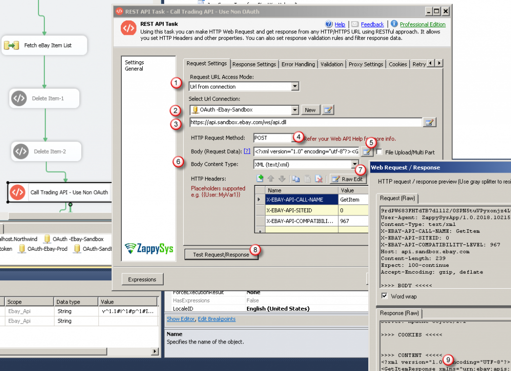 How to call eBay REST API in SQL Server with SSIS | ZappySys Blog