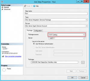How to parameterize properties in SSIS package and configure them in a SQL job | ZappySys Blog