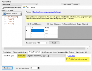 Parse JSON array in SSIS or ODBC Drivers | ZappySys Blog