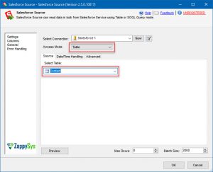 How to export data from Salesforce to SQL Server