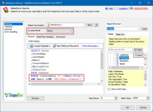 How to export data from Salesforce to SQL Server