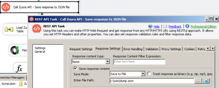 How to Import / Export data from Zuora API using SSIS | ZappySys Blog