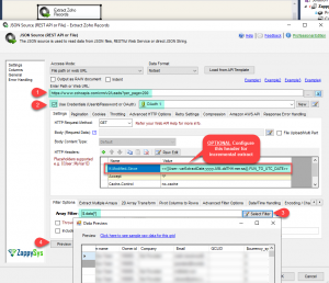 Read / Write Zoho CRM data using SSIS REST API Call | ZappySys Blog