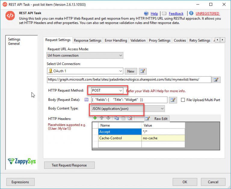Calling Sharepoint 365 Rest Api In Ssis Zappysys Blog