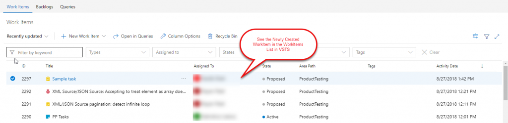 Read Azure DevOps data in SSIS (VSTS / TFS Online) – Call REST API / Load to SQL Server ...