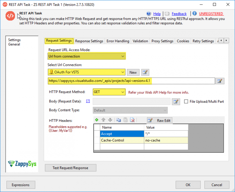 Read Azure Devops Data In Ssis Vsts Tfs Online Call Rest Api Load To Sql Server 2899