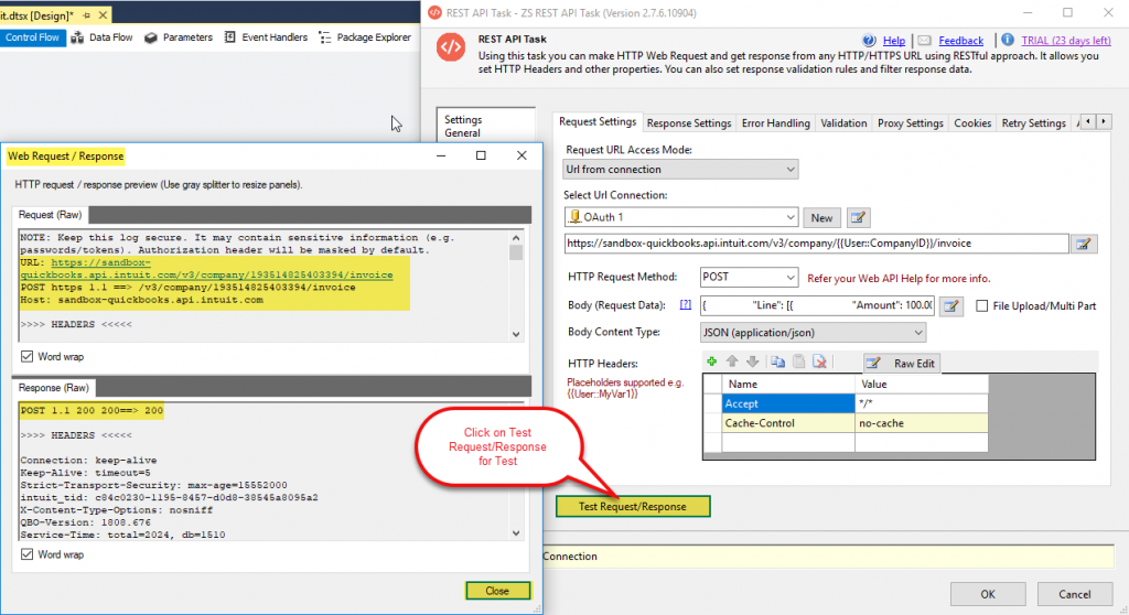 How To Read Data From Quickbooks Online In Ssis Zappysys Blog 
