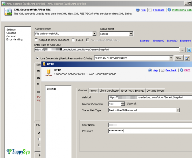 Call Oracle UCM Web Service in SSIS (Read XML SOAP API) | ZappySys Blog