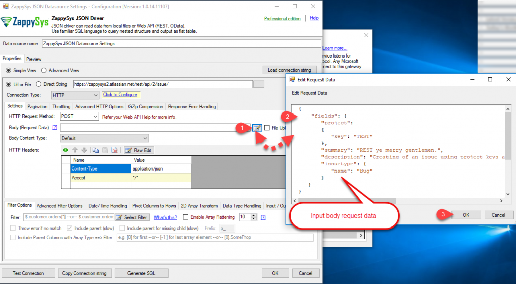 Insert, Update and Delete JIRA Issue in SQL Server | ZappySys Blog