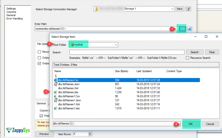 Read Amazon S3 Storage Files In Ssis Csv Json Xml Zappysys Blog