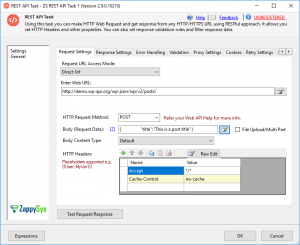 Write/Read Wordpress data using SSIS and REST API | ZappySys Blog