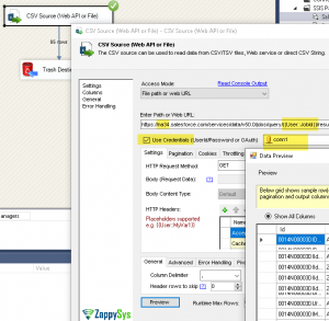 How to query salesforce data using Bulk API in SSIS | ZappySys Blog