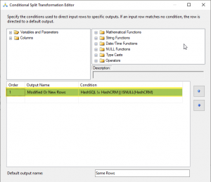 How to compare records in SSIS using hash | ZappySys Blog