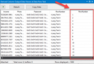 How to add row numbers in SSIS data flow | ZappySys Blog