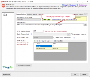 How to download images from a web page using SSIS | ZappySys Blog