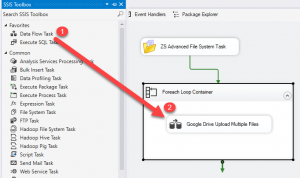How to upload files on Google Drive using SSIS | ZappySys Blog