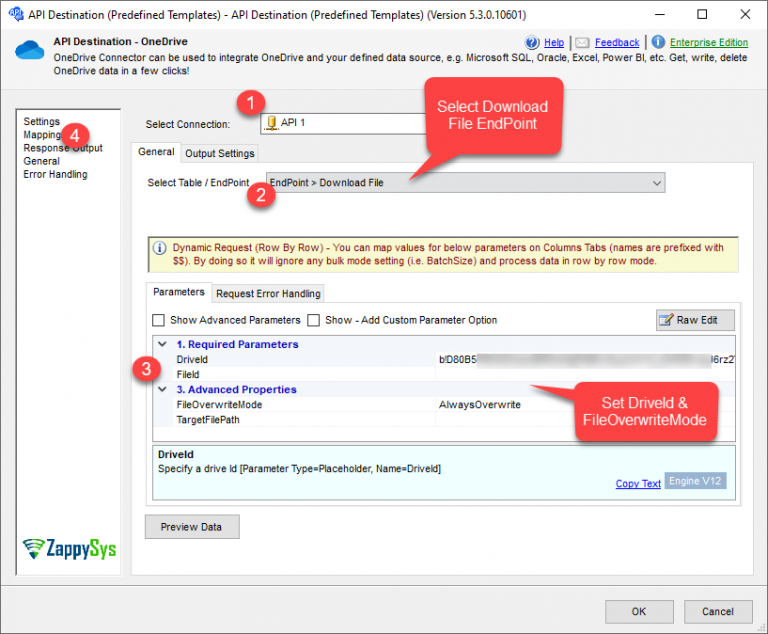 How to download files from OneDrive using SSIS | ZappySys Blog