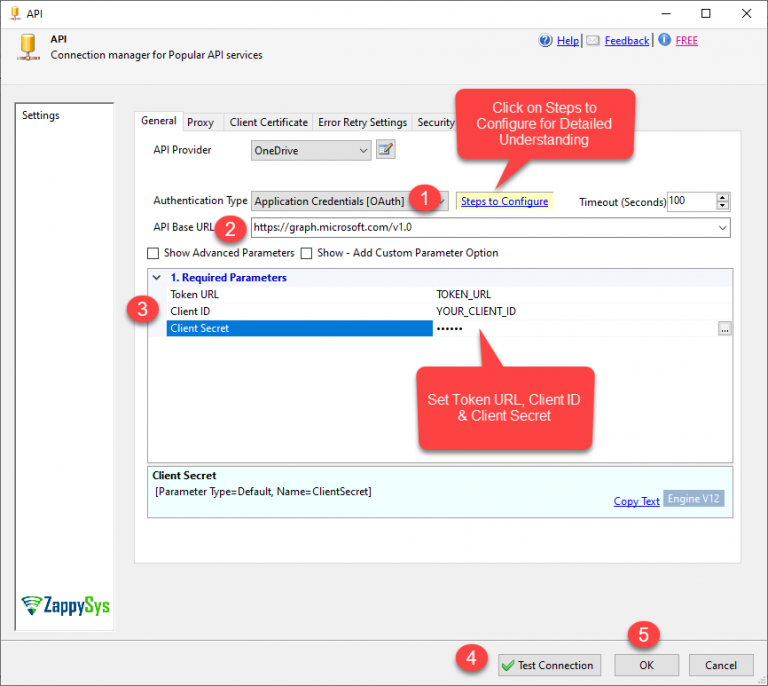 How to download files from OneDrive using SSIS | ZappySys Blog