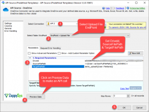 How to upload files on OneDrive using SSIS | ZappySys Blog
