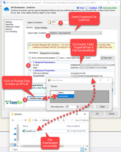 How to download files from OneDrive using SSIS | ZappySys Blog