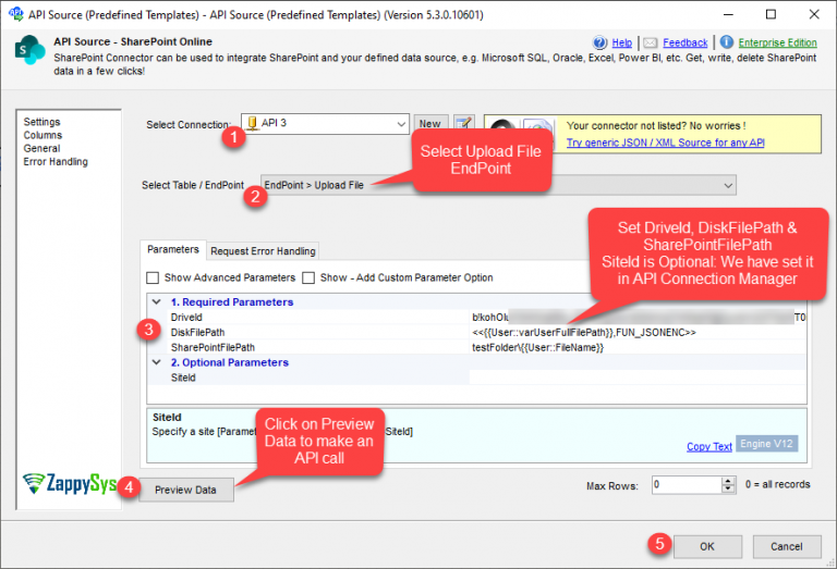 How to upload files on SharePoint Online using SSIS | ZappySys Blog