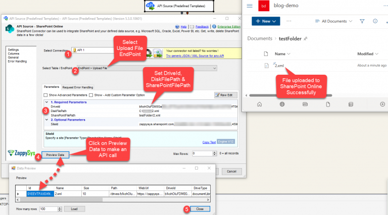 How to upload files on SharePoint Online using SSIS | ZappySys Blog