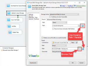 SSIS: How to download & upload files from Azure Data Lake Storage Gen2 ...