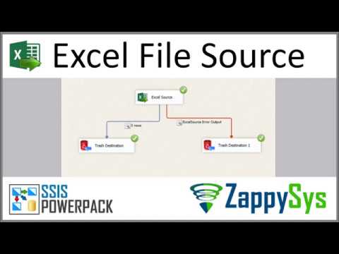 SSIS Excel File Source - Read XLSX / XLS (32-bit or 64-bit) | ZappySys