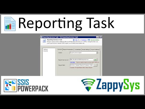 SSIS Report Generator Task | ZappySys