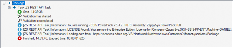 SSIS REST Api Web Service Task | ZappySys