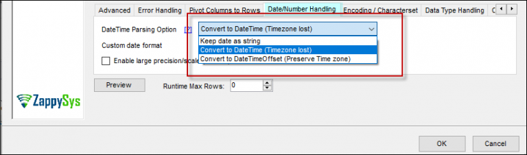 Ssis Csv File Source Read Import From Flat File Or Web Api Zappysys